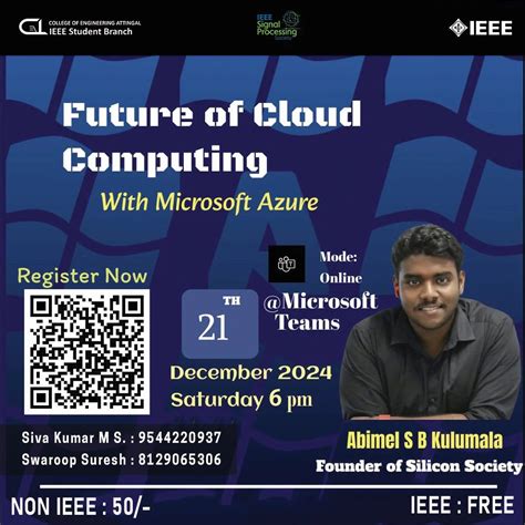 Cloudcomputing Microsoftazure Ieeeevents Skilldevelopment Siva