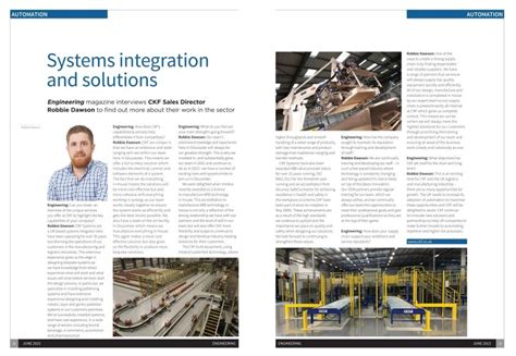 Ckf Systems On Linkedin Robotics Automation Ukmanufacturing
