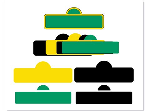Blank Sesame Street Logo
