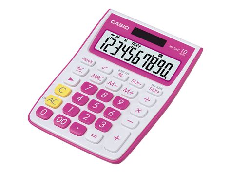 Ms 10vc Gn Casio Ms 10vc Gn 10 Digit Calculator Green