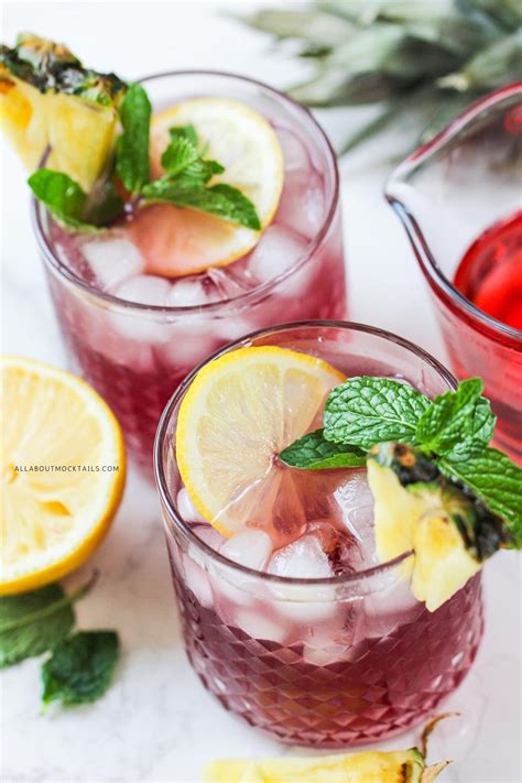 Hibiscus Mocktail