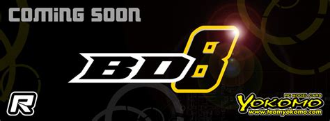 Red RC Yokomo BD8 Coming Soon