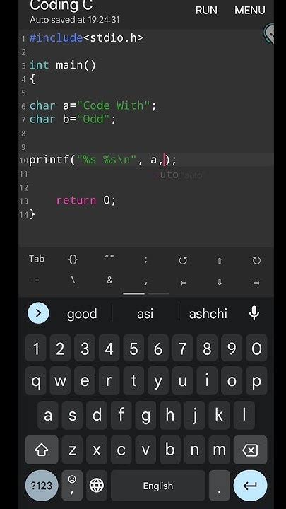 How To Declare String Data In C Programming Code With Odd Shorts