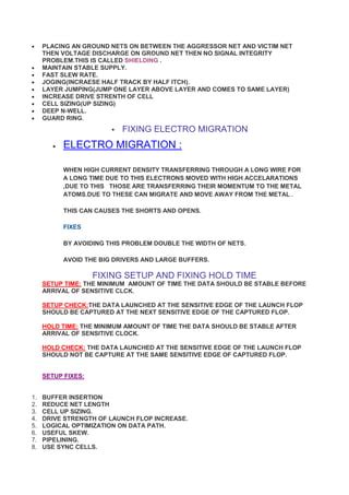 ASIC Design Types Logical Libraries Optimization PDF Computing Technology Computing