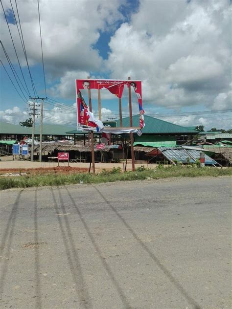 Dvb တောင်ကုတ်တွင် အန်အယ်လ်ဒီ မဲဆွယ်ဆိုင်းဘုတ်များ အကြိမ်ကြိမ်ဖျက်ဆီးခံရ