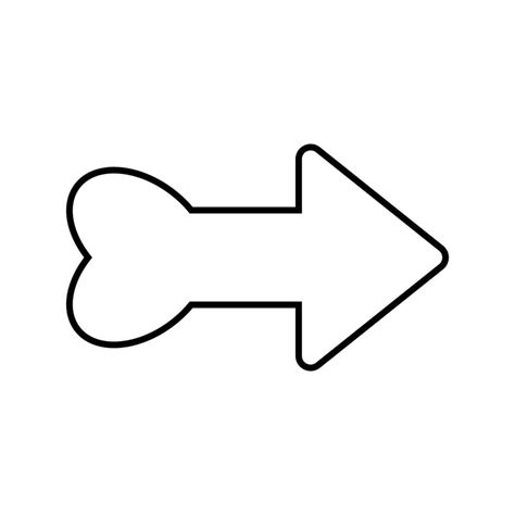 Arrow Icon Outline Vector Simple Black And White Arrow Icon Left Arrow Right Arrow Next Up