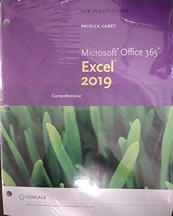 New Perspectives Microsoft Office 365 and Excel 2019 Comprehensive ...