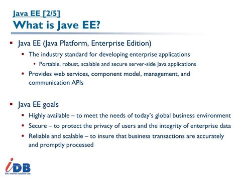 Ppt Distributed Object Oriented Programming 3 Enterprise Javabeans Powerpoint Presentation