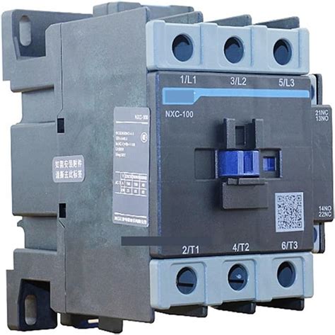 Ac Contactor Nxc 100 100a Lc1d Ac Contactor No Nc 3 Phase