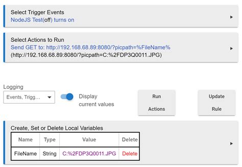 Local Variable Value Problem 📐 Rule Machine® Hubitat