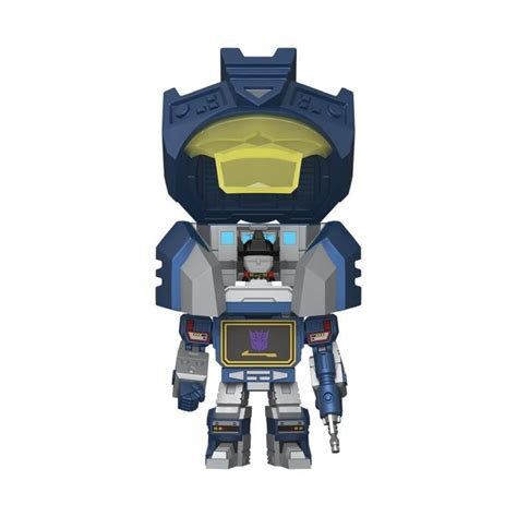 Transformers Bitty Pop Bitty Bot Soundwave With Rumble