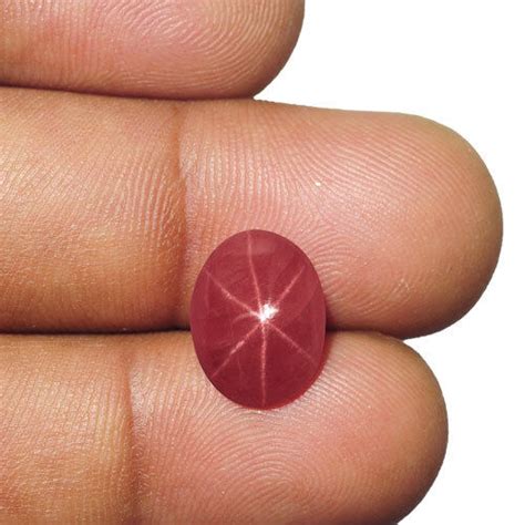 Igi Certified Vietnam Star Ruby 7 12 Cts Natural Untreated Lively