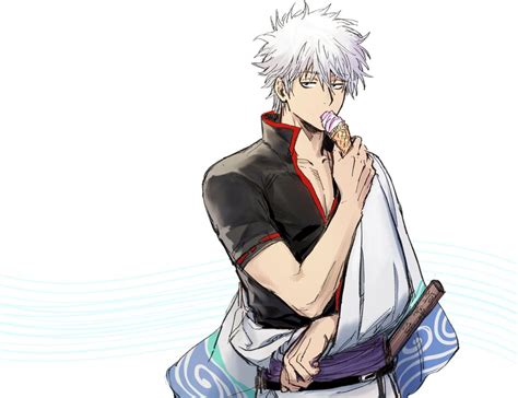 Sakata Gintoki Gintama Drawn By Uraki Tetsu420 Danbooru