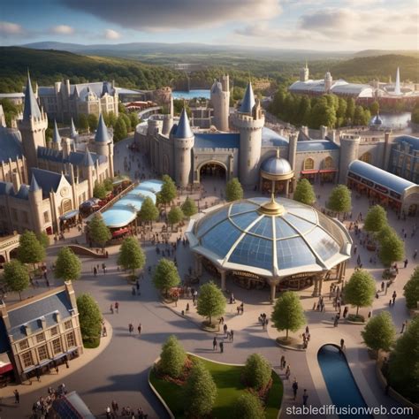 Concept Art For Universal Studios Great Britain Prompts Stable