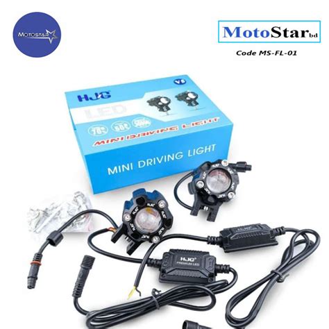 LIU HJG Mini Driving Led Fog Light With Relay For Motorcycle For Winter
