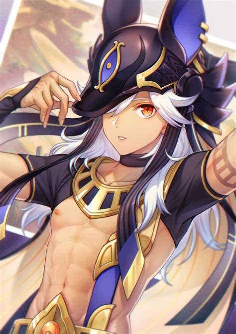 Cyno Genshin Impact Drawn By Cariyacalco Danbooru