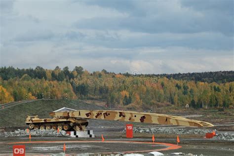 Armoured Vehicle Launched Bridge Editorial Photography Image Of