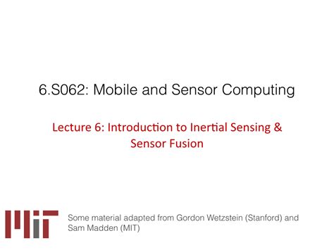 Dead Reckoning By Fusing Multiple Sensors How Accelerometers Work How