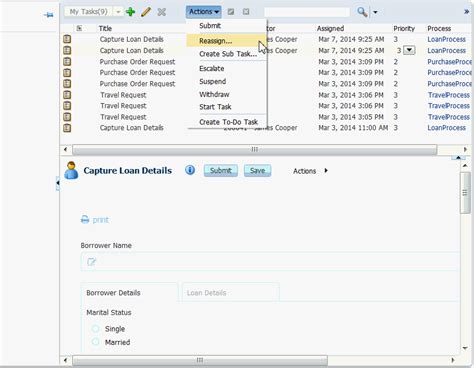 Managing Workloads Among Users In Process Workspace