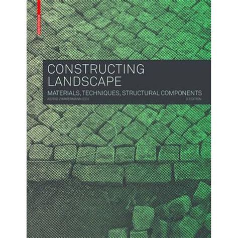 Constructing Landscape Birkhauser Empfohlene Bücher Bücher