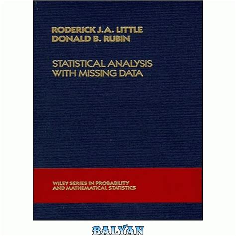 خرید و قیمت دانلود کتاب Statistical Analysis With Missing Data ا تجزیه