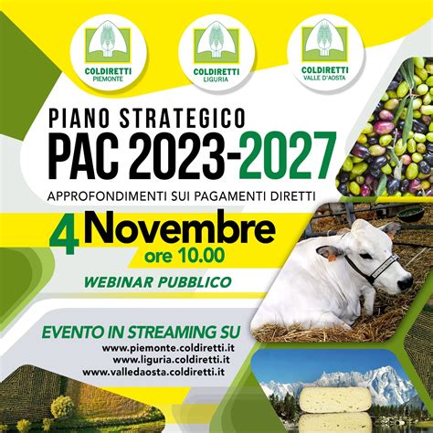 Webinar Online Sul Tema Della PAC Politica Agricola Comune