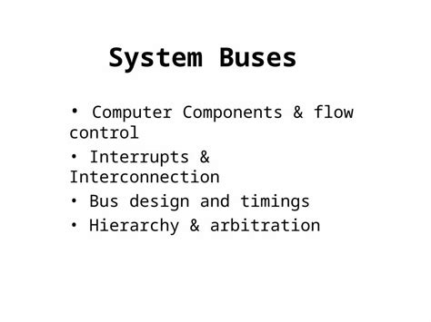 Ppt System Buses Dokumentips