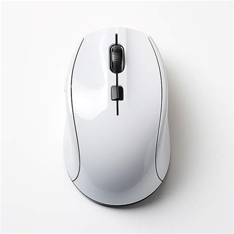 Premium AI Image Modern Computer Mouse On White Background