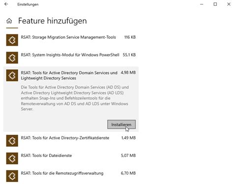 wie installiert man active directory unter windows