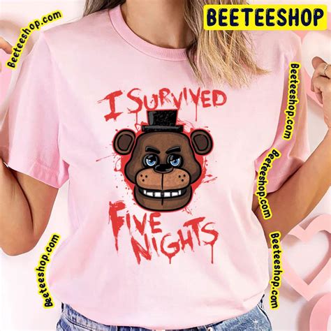 I Survived Five Nights At Freddys Trending Unisex T Shirt Beeteeshop