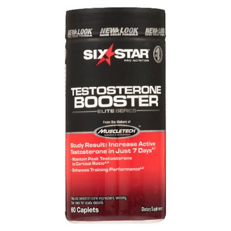 Six Star Pro Nutrition® Testosterone Booster Elite Series 60 Caplets