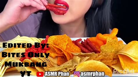 Asmr Phan 12 Types Of Chips Bites Only Youtube