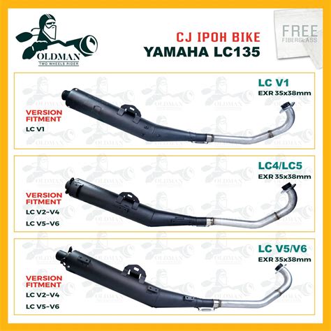 Exhaust CJ IPOH BIKE LC135 Cutting Standard EXR O2 SENSOR 35x38mm