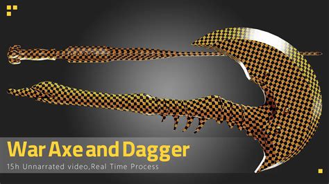 Axe And Dagger Tutorial Full Process Flippednormals