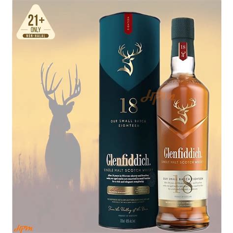 Glenfiddich 18 Year Old Single Malt Scotch Whisky 700ml Shopee Malaysia