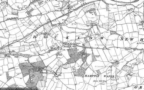 Old Maps Of Docklow Hereford And Worcester Francis Frith