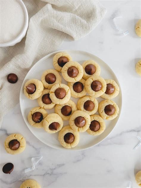Sugar Cookies With Hershey Kisses My Happy Bakes