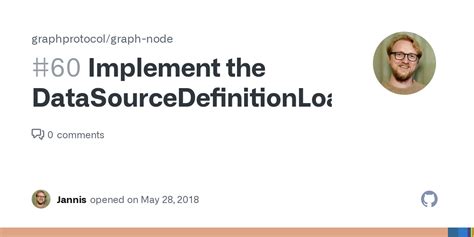 Implement The Datasourcedefinitionloader Issue Graphprotocol