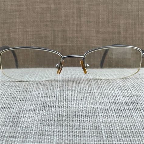 Dkny Accessories Dkny Women Eyeglasses Frame Half Rim Gunmetal 52
