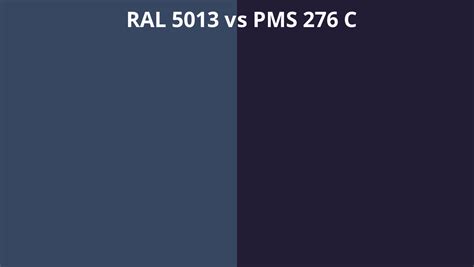 Ral 5013 Vs Pms 276 C Ral Colour Chart Uk