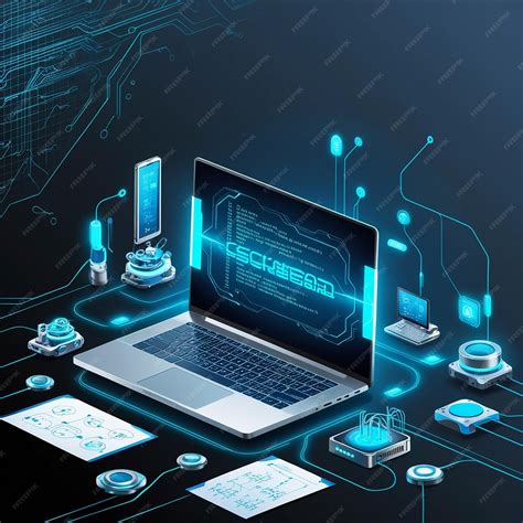 digital software technology development concept premium ai generated