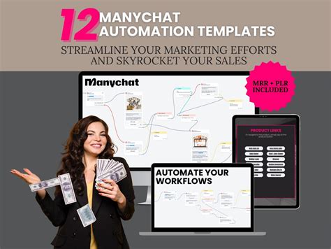 Manychat Automation Templates Chatbot For Business Automations Mrr