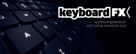 Keyboardfx V1 2 Script For After Effect Visualstorms