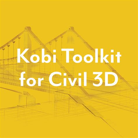 Objetos Bim ¡descarga Gratis Kobi Toolkit For Civil 3d Bimobject