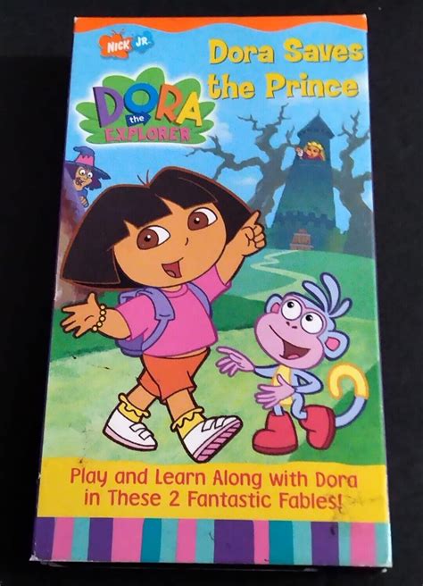 Dora The Explorer Dora Saves The Prince Vhs Grelly Usa