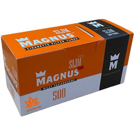 Сигаретные гильзы slim Magnus 500 в Украине Тютюн-ОК