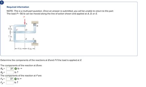 solved required information note this is a multi part