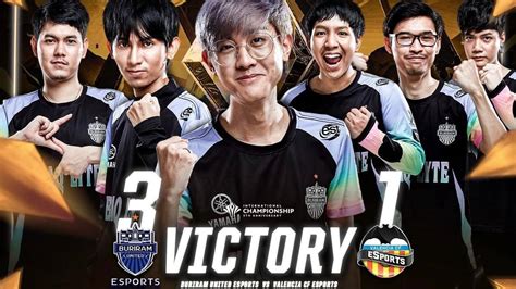 Buriram เชือด 3 1 ไปต่อ หยุดเส้นทาง Valencia ใน Aic 2021 One Esports