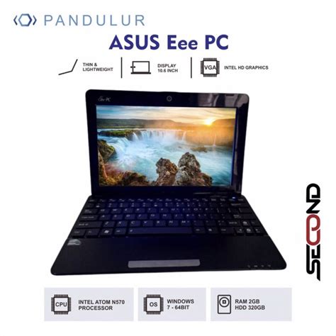 Asus Netbook Eee Pc Second Lazada Indonesia