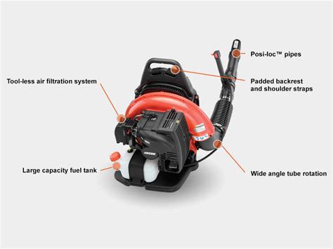 PB ST Backpack Leaf Blower With Tube Mounted Throttle ECHO